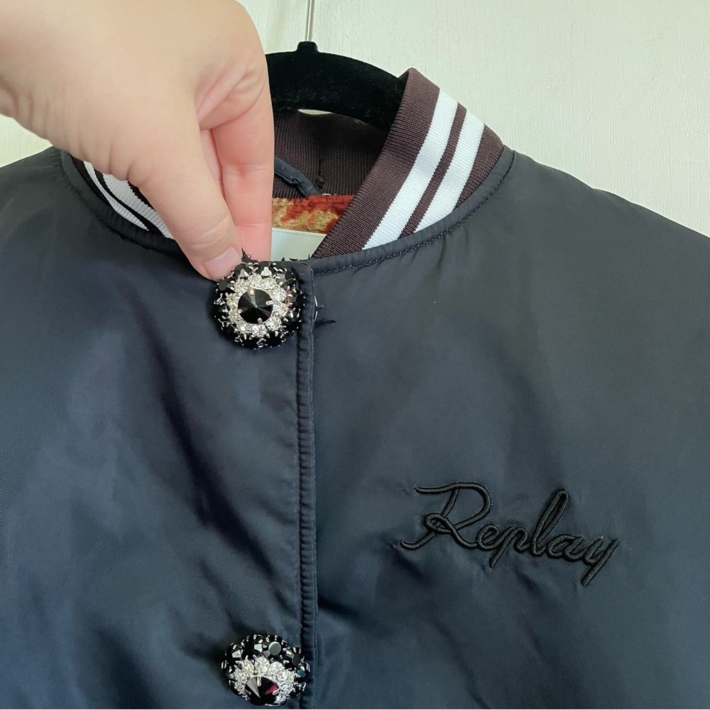 Replay Varsity Jacket - Gem